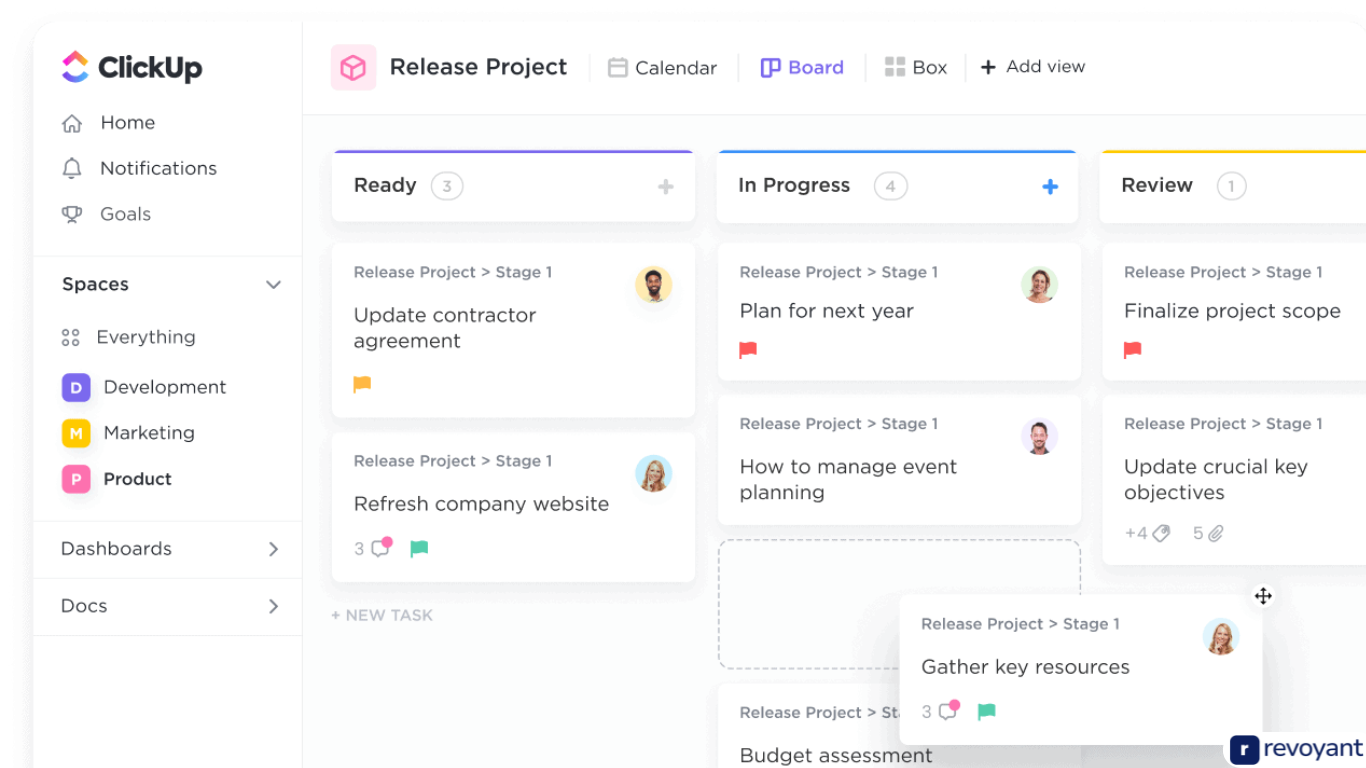 9 Best AI Project Management Tools In 2024 – Find The Best AI Software For Your Needs | Revoyant.com