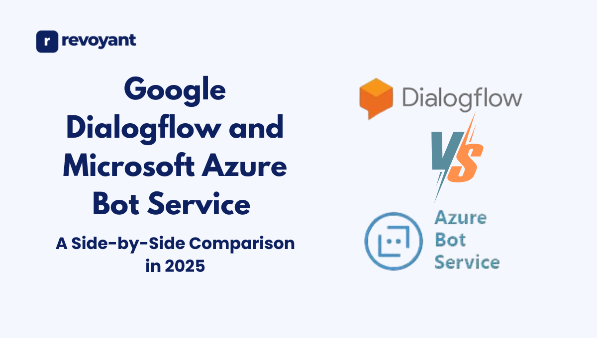 Google Dialogflow And Microsoft Azure Bot Service In 2025