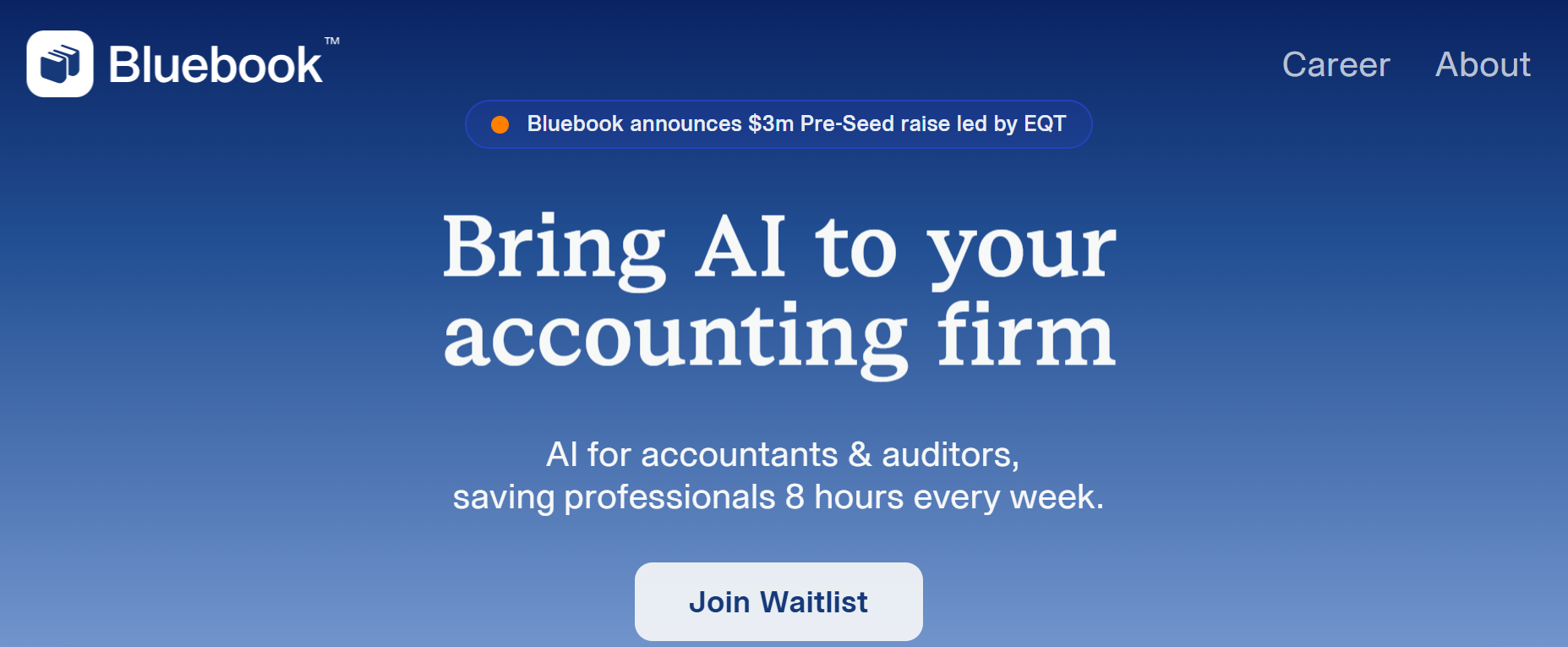Bluebook Secures $3M To Transform Accounting With AI Agents