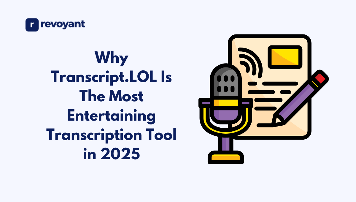 Why Transcript.LOL Is The Most Entertaining Transcription Tool In 2025 – Find The Best AI ...