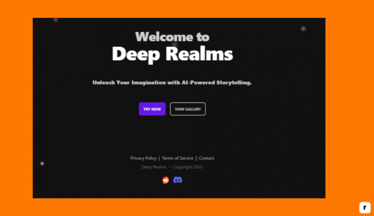 Deep Realms: The Best AI World-Building Tool For Writers 2025