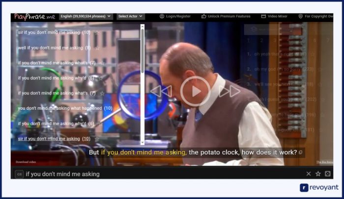 Playphrase.me Best AI Tool To Create Movie Quote Clips 2025