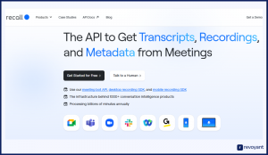 Recall AI - Best Tool To Record & Transcribe Meetings | 2025
